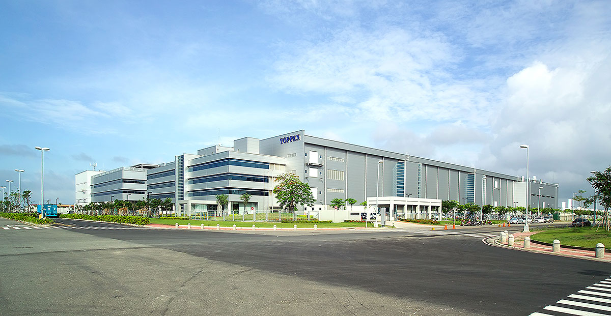 台灣凸版印刷 一期・二期工廠 – 中鹿營造